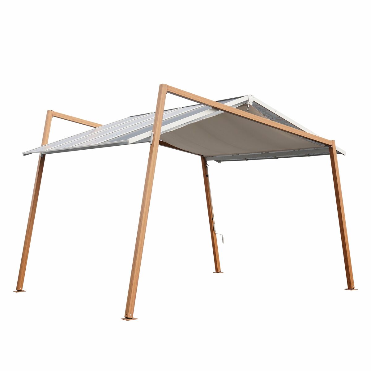 Pawilon ogrodowy Oxia 3x4 m aluminiowy Naterial - Leroy Merlin