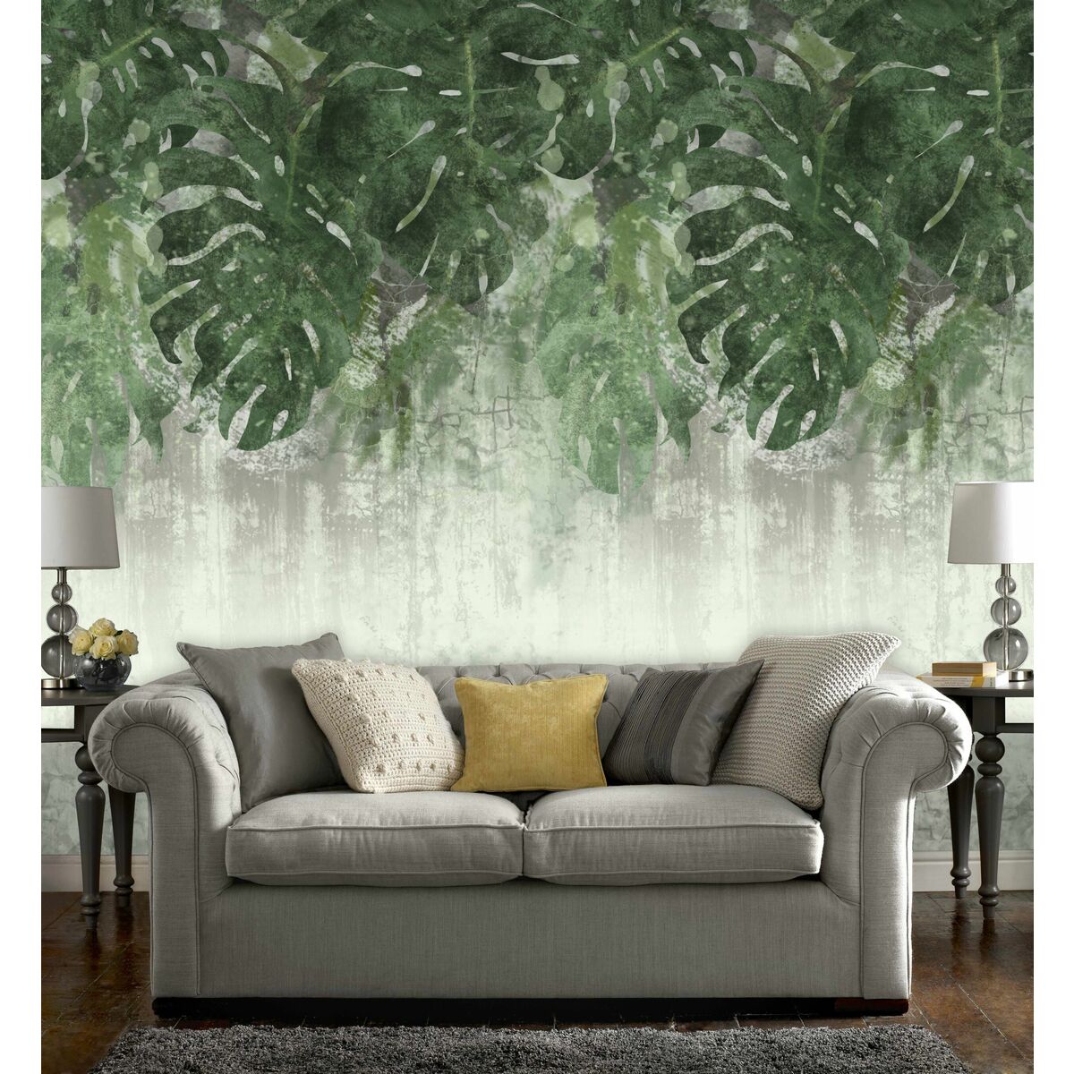 Tapeta panoramiczna Monstera 159 x 280 cm - Fototapety, tapety ... Tapeta panoramiczna Monstera 159 x 280 cm - Fototapety, tapety ...
